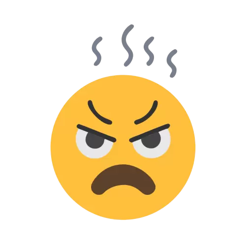 Angry Emoji Free Vector | SVG & PNG Download
