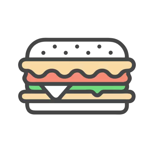 Sandwich Free SVG Symbol Bread Icon | SVG, PNG Download
