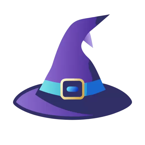 Witch Hat Symbol Free Halloween Icon | SVG, PNG Download